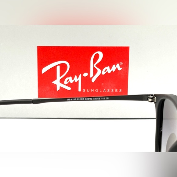 Ray-Ban | Accessories | Rayban Chris Polarized Lens Rb487 Black Frame ...